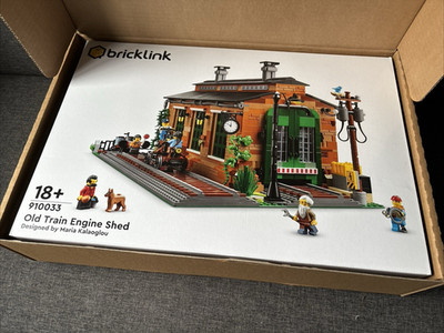 LEGO 910033 Bricklink Designer Program Old Train Engine Shed Brand New ...
