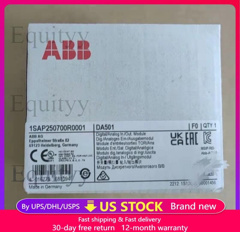 1PCS NEW ABB module DA501 1SAP250700R0001 Fast delivery | eBay