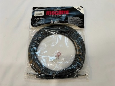 Mogami Pure Patch PP-20 1/4" TS Male to 1/4" TS Male Connector (20 feet ...