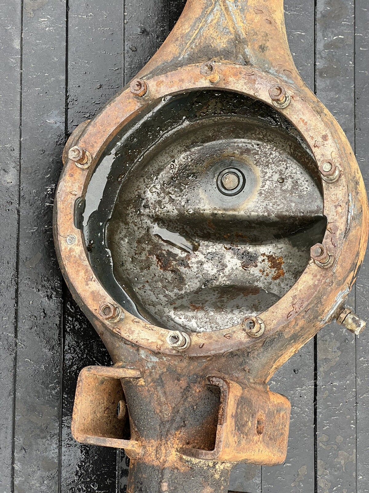 1981-1983 Toyota Pickup 4Runner Solid Axle Housing 20R 22R 22RE Front ...