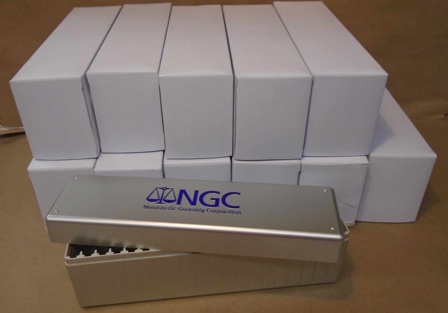 12 NGC Numismatic Guaranty Corporation Grading Certified Coin Slab ...