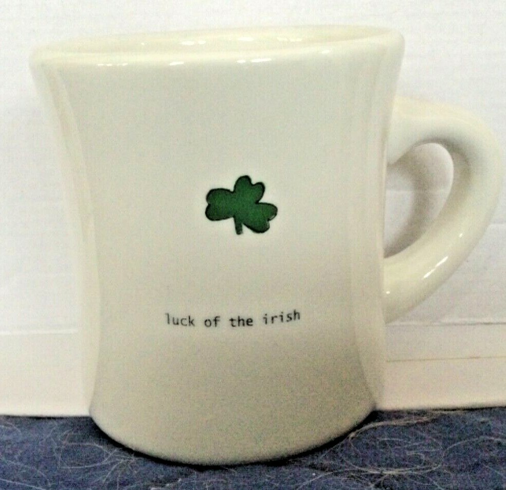 Luck of the Irish shamrock coffee mug by Hausenware Inc. St Patrick’s ...