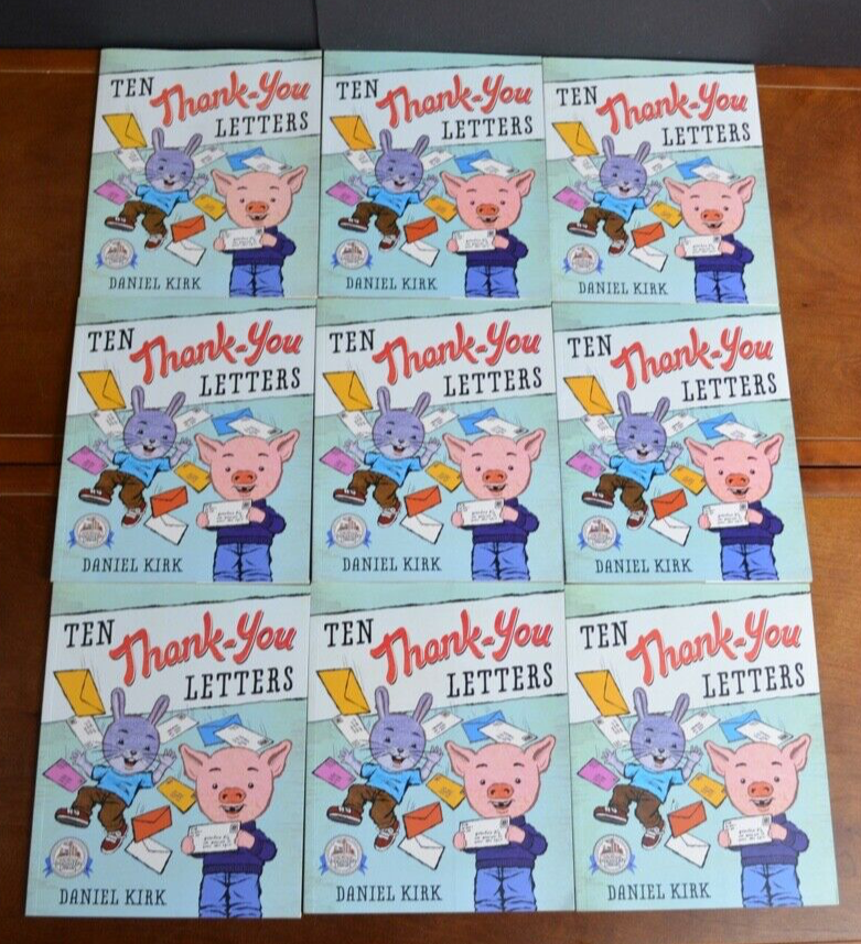 Guided Reading Set 9 PB Ten Thank-You Letters by Daniel Kirk Teacher ...