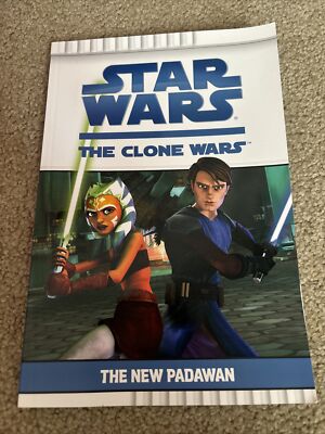 Star Wars The Clone Wars The New Padawan 2008 PB Book Eric Stevens 1st ...