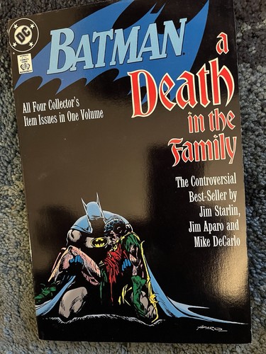 DC COMICS BATMAN A DEATH IN THE FAMILY 1988 TPB GN - VG 1st p Joker ...