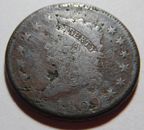 1809 Classic Head Large Cent | eBay