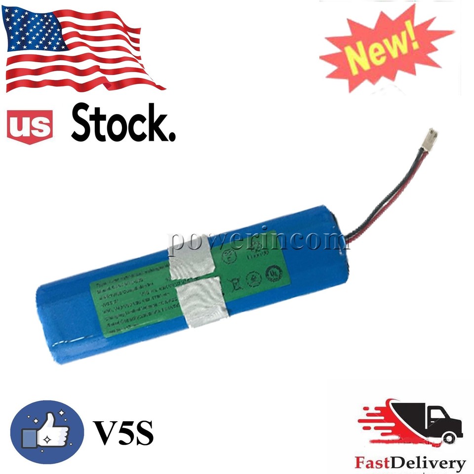 Battery for ILIFE Noisz S5 Pro, ZACO V3, V40, V5S PRO, V5x Robot Vacuum ...