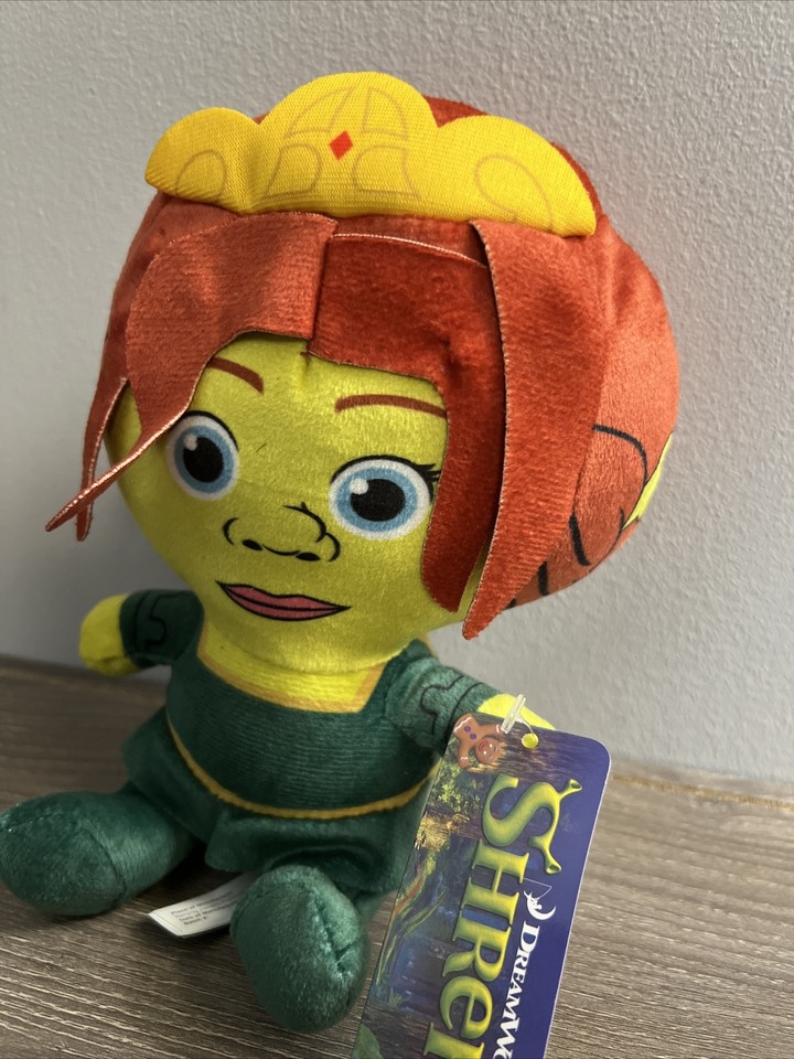 Dreamworks Shrek Lot Princess Fiona Gingy Big Head Plush Doll 7” New ...