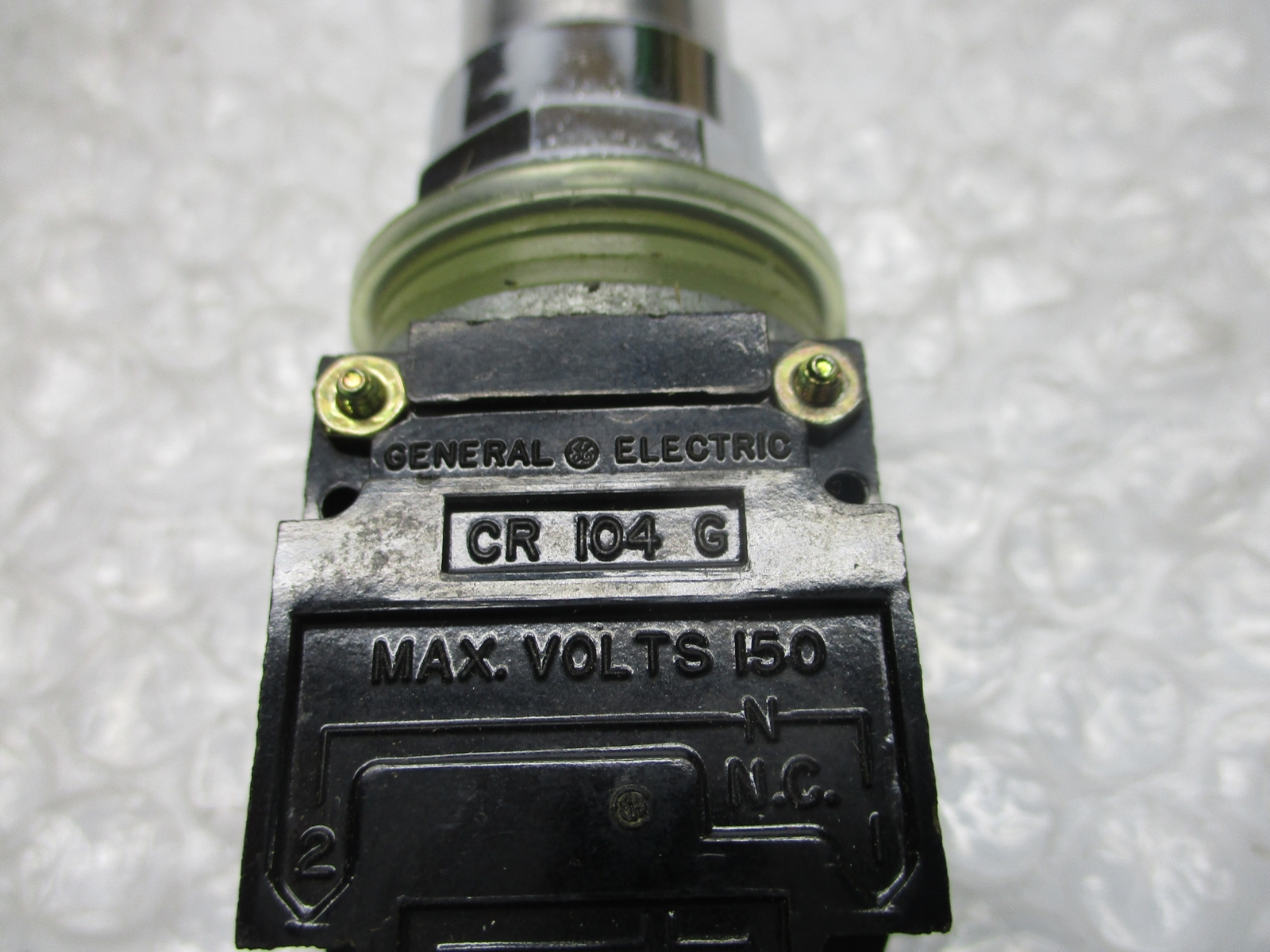 GENERAL ELECTRIC CR104G PUSHBUTTON NSNP | eBay