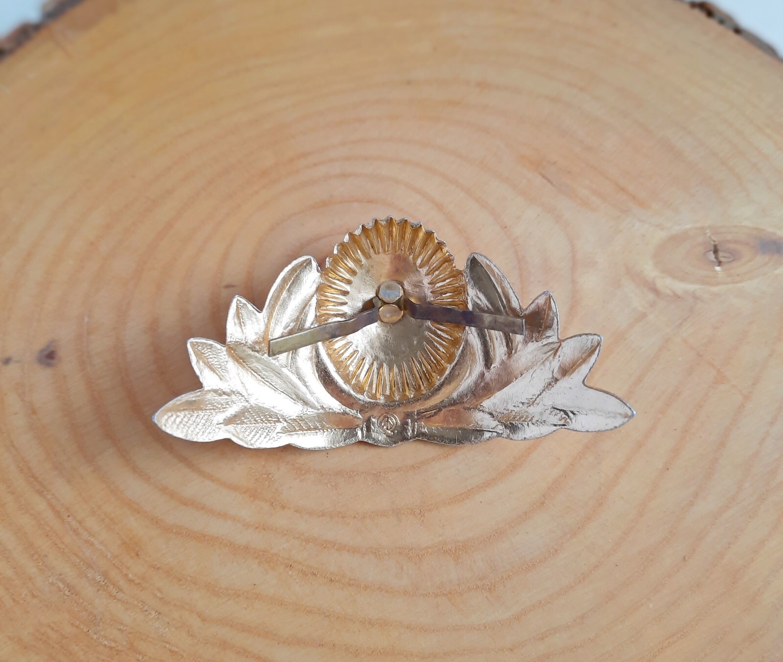 Soviet USSR Cockade on cap officer's dress uniform Military Red Star ...