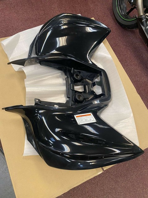 OEM HONDA REAR FENDER METALLIC BLACK 2008-2009 TRX700XX 80150-HP6-A00ZB ...