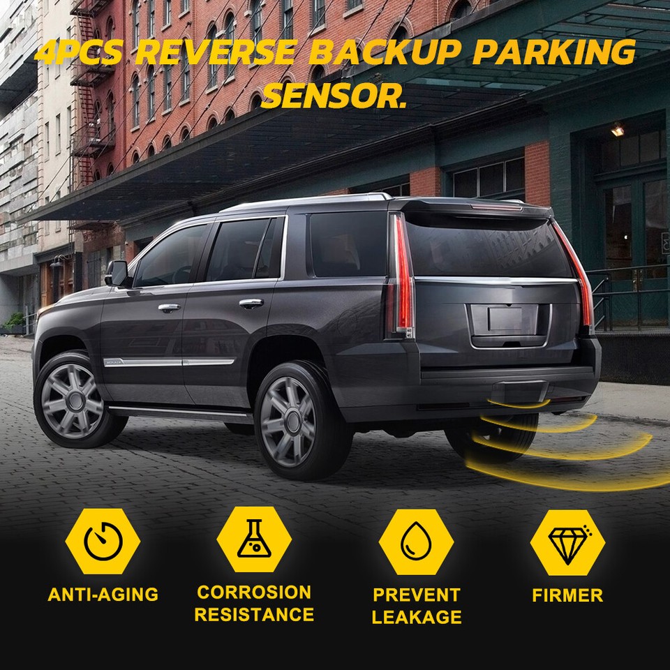 4Pack 23428268 New Quality Parking Sensor For GMC Chevy Silverado ...