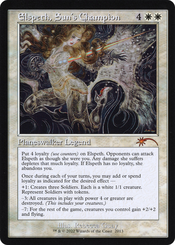 Elspeth, Sun's Champion (Secret Lair 2013) FOIL Promo NM CARD ABUGames ...