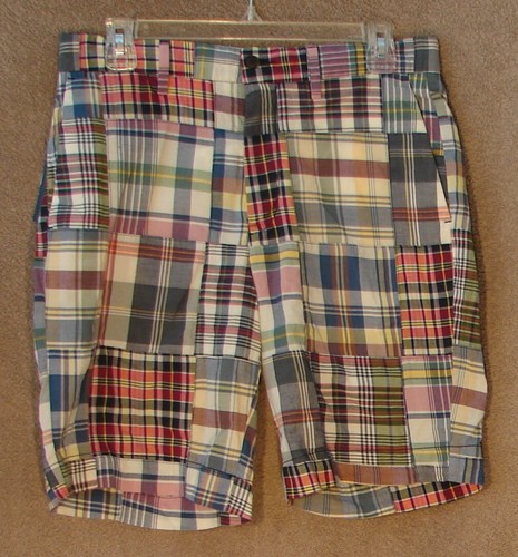 NWT Classic Fit 9-inch Madras Patchwork Shorts from Polo Ralph Lauren, Size 29 | eBay