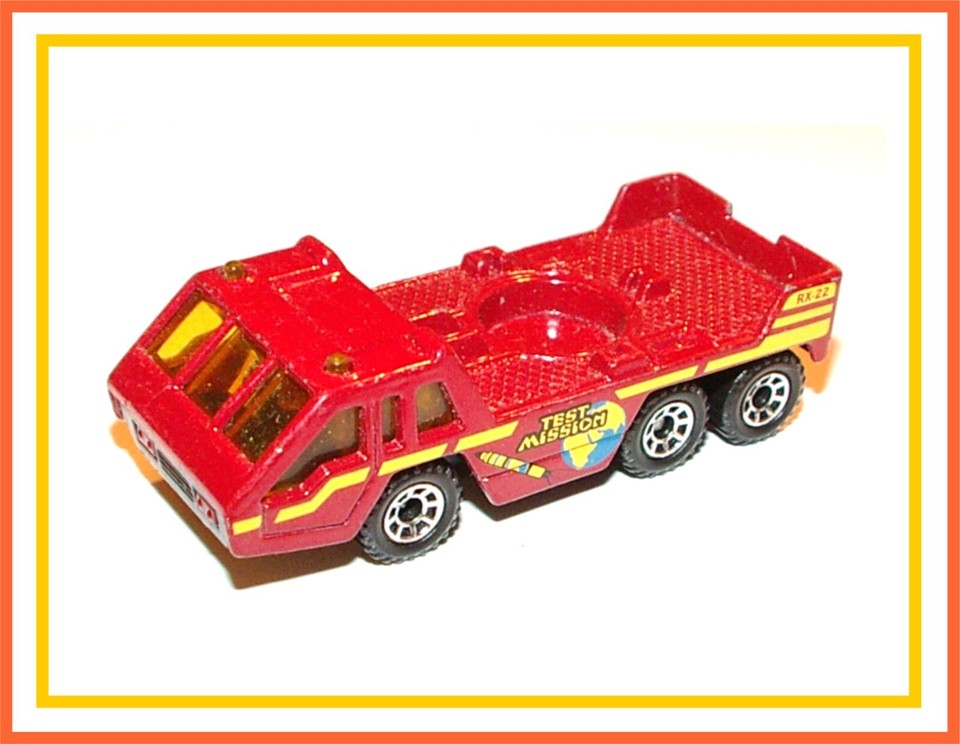 (1985) Matchbox _ Transport Vehicle / Test Mission | eBay