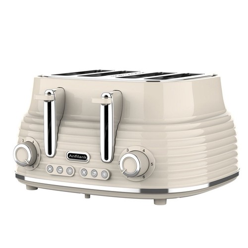 Anfilank 4-Slice Toaster, Retro Toaster | eBay