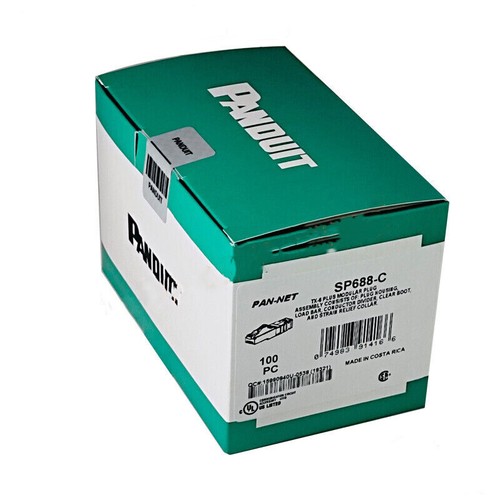 100pcs Panduit SP688-C Category 6 TX6™ RJ45 Modular Plug | eBay