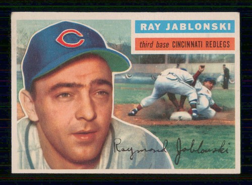 1956 TOPPS BASEBALL # 86 RAY JABLONSKI 12087 | eBay