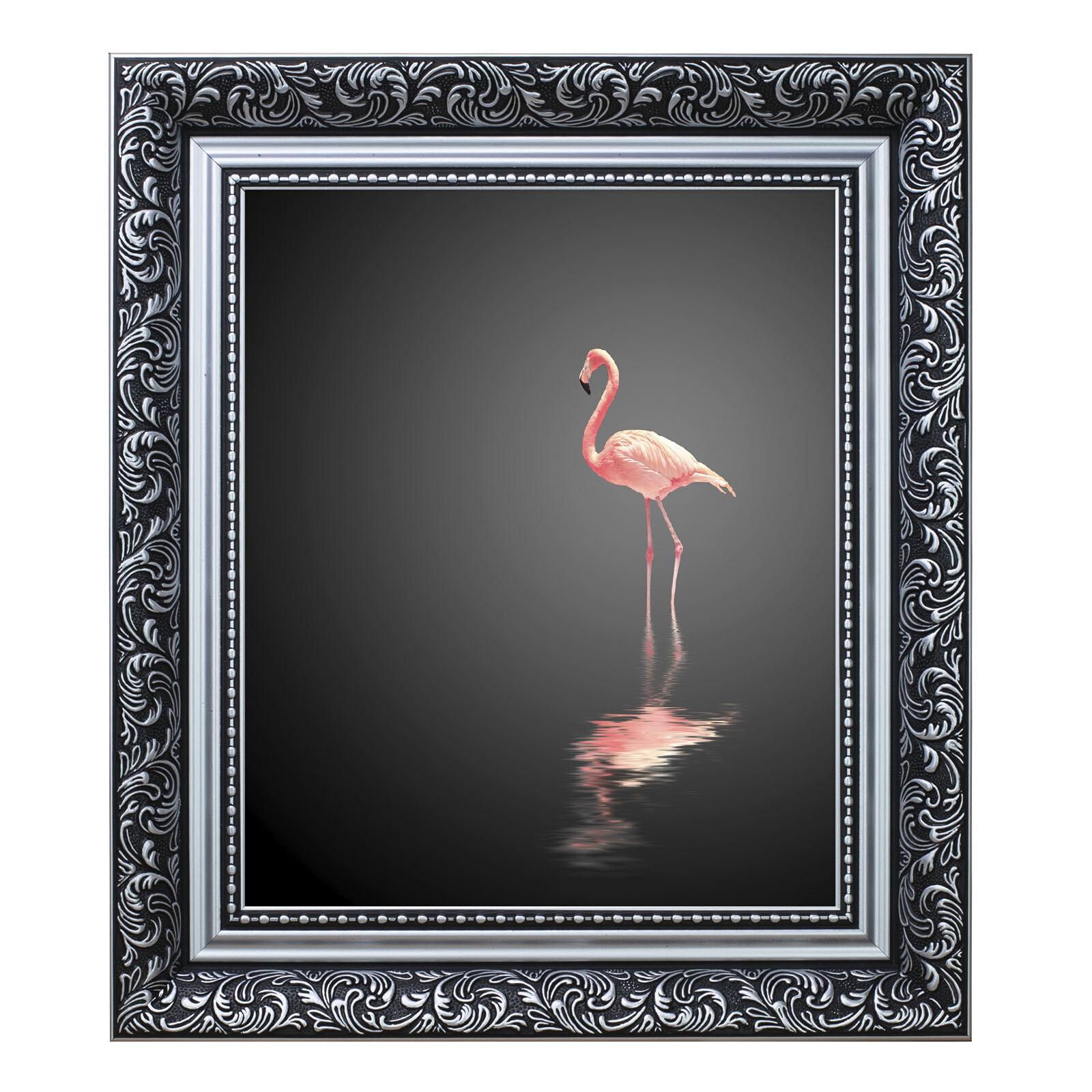 Ornate Photo Frame Traditional Dahlia Gold & Silver Picture Antique Art ...