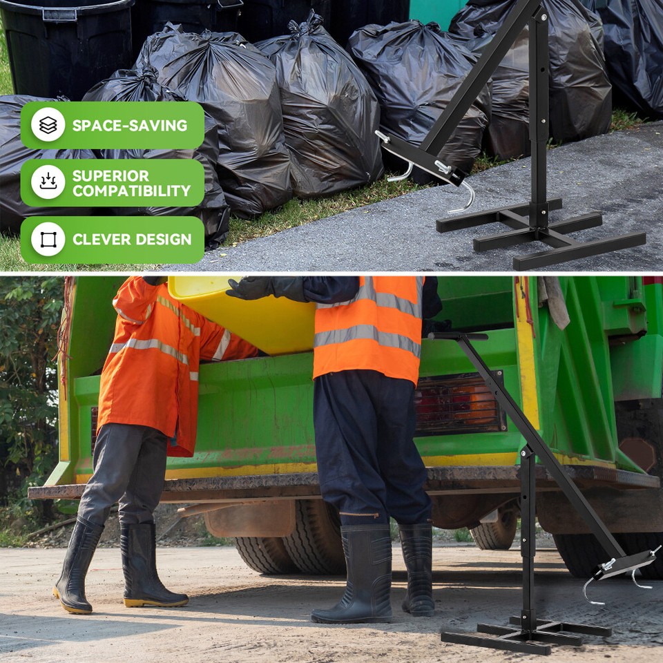 Wheelie Bin Compactor Manual Press Household Rubbish Trash Recycling ...