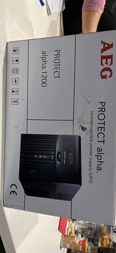 Brand New AEG Protect Alpha Line-interactive UPS - 1.20 kVA/600 W ...