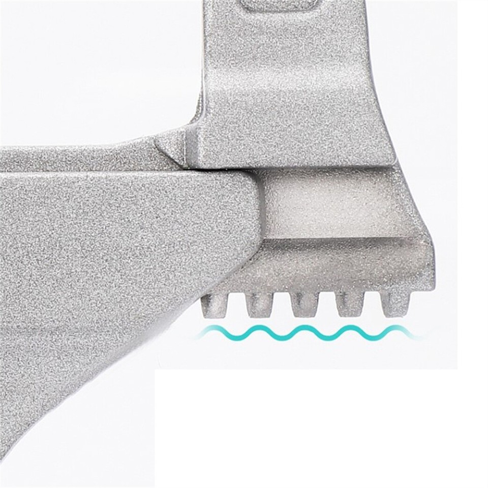 2 In 1 Heavy Duty Wide Mouth Wretch Spanner Pipe Adjustable Jaw Opening ...