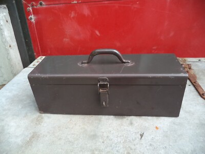 Tractor Tool Box Massey Ferguson Tractor Toolbox Original MF Charcoal ...