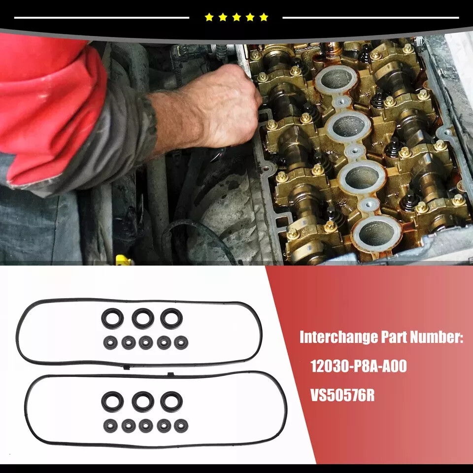 SOLID!! Valve Cover Gasket For Honda Odyssey 99-04 3.5L V6 3474cc SOHC ...