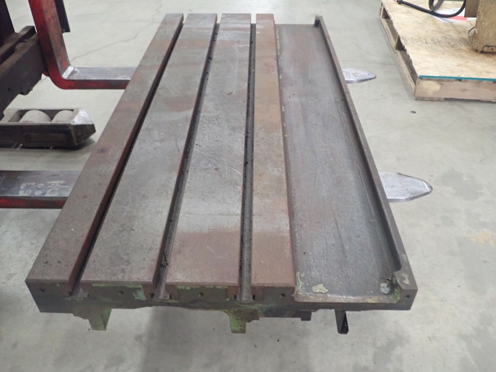 49" x 23" x 5" Steel T Slot Table Cast iron Layout Weld Fixture_3 SLOT ...