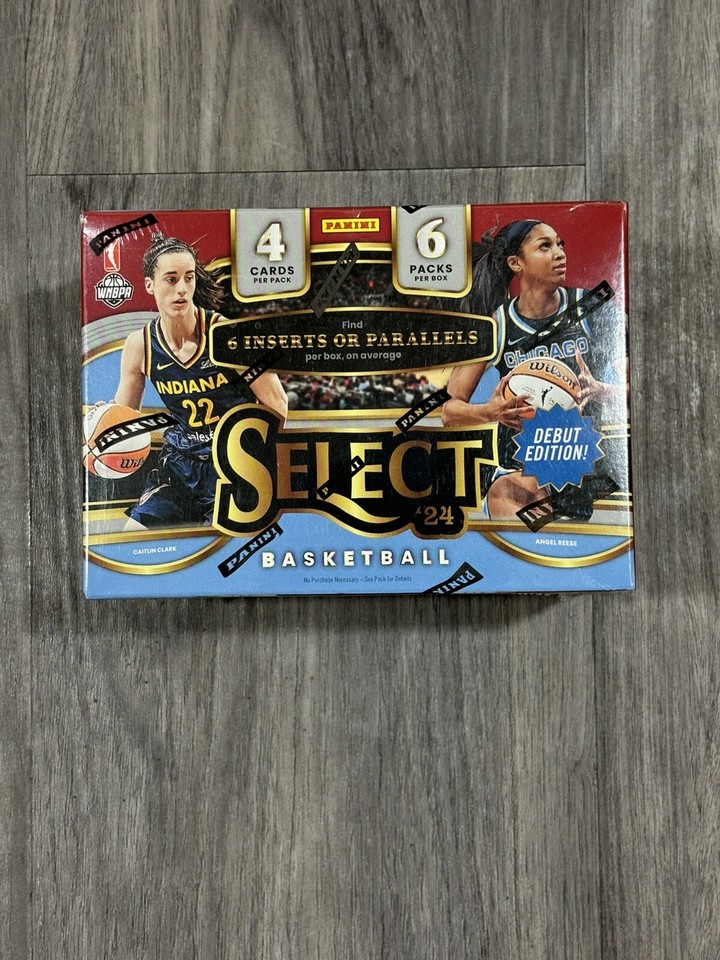 2024 Panini Select WNBA Basketball Trading Card Sealed Blaster Box ...