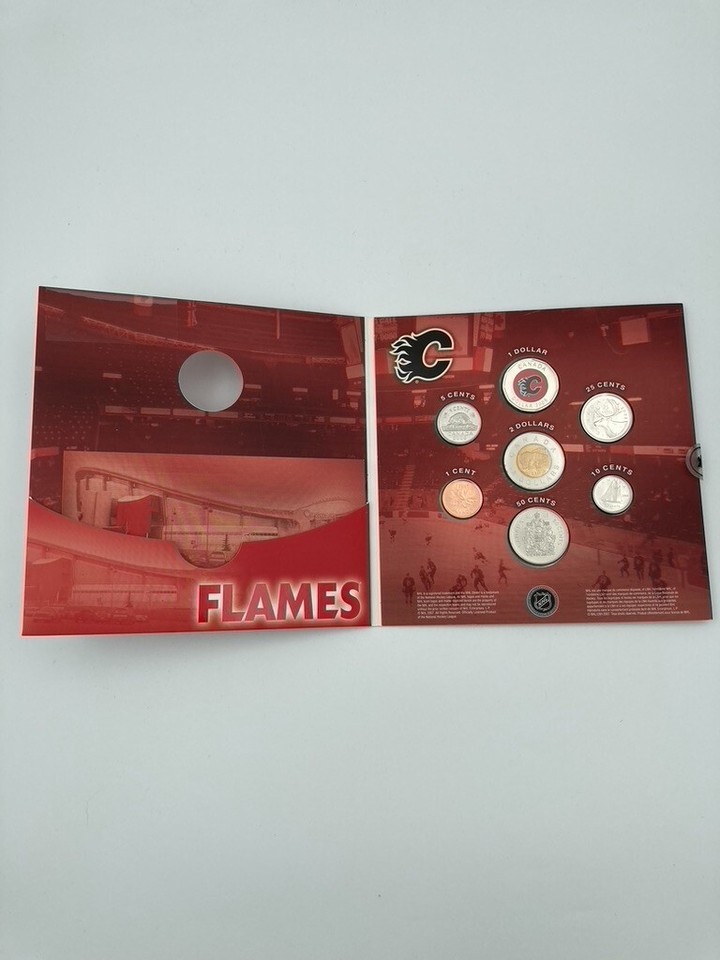 2008 CALGARY FLAMES COMMEMORATIVE COIN SET NEW SEALED MINT | eBay