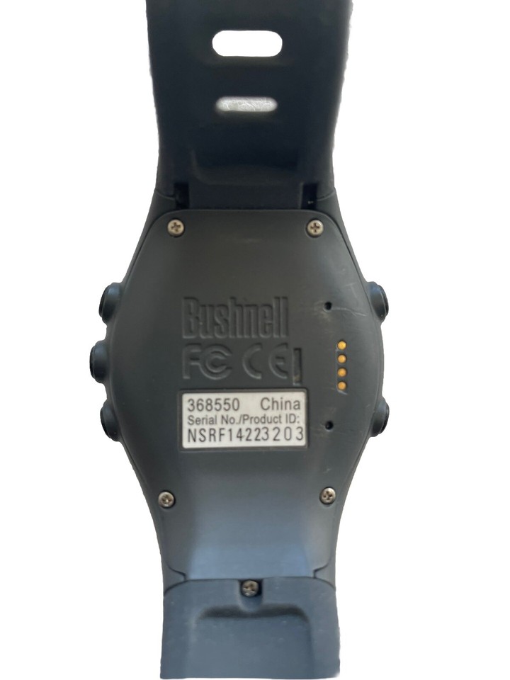 Pre-owned: Bushnell Neo XS 368550 Watch GPS Rangefinder Black Golf with ...