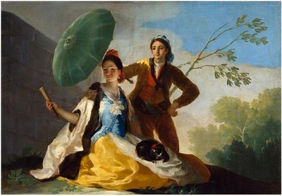 Art Giclee Printed Oil Painting Francisco Goya: El Quitasol Home Decor ...