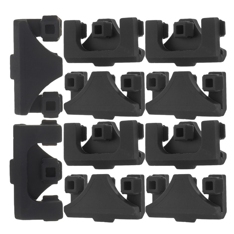 10PCS Air Fryer Silicone Bumpers Air Fryer Tray Feet Triangle Bumpers ...