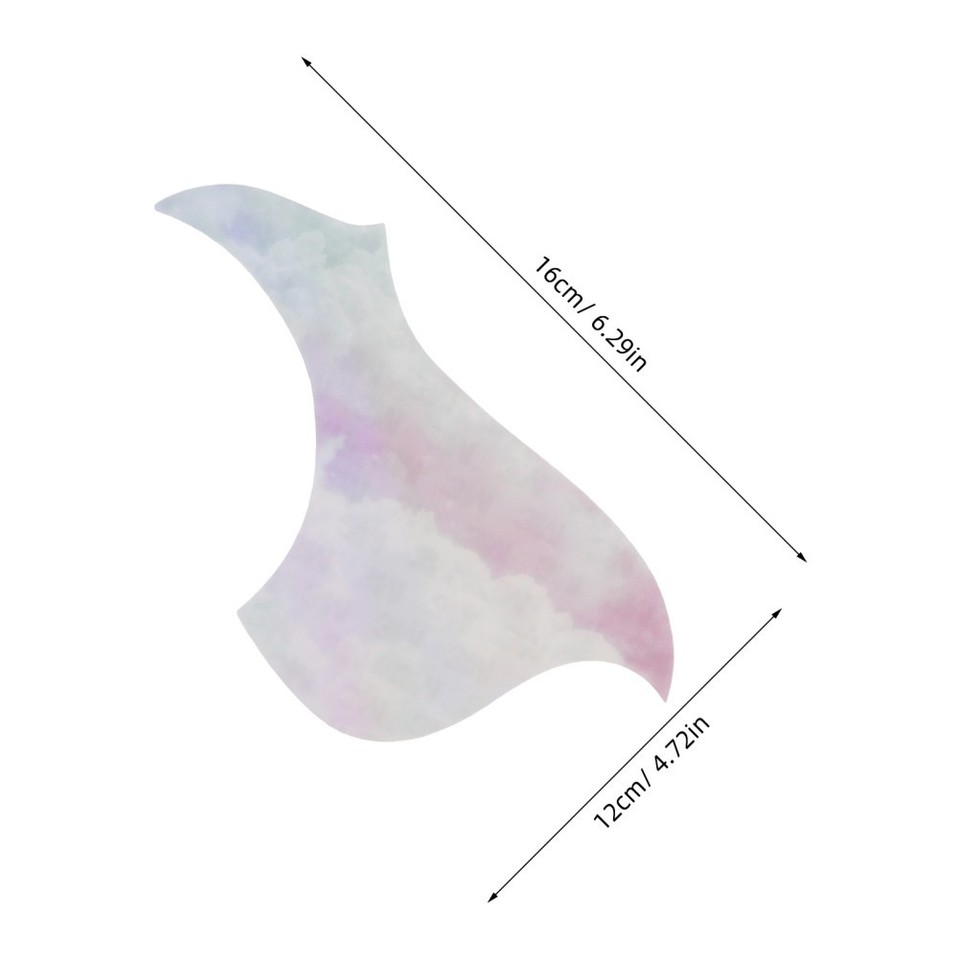 3pcs Self-Adhesive Acoustic Guitar Pickguard Guard Plate Musical ...