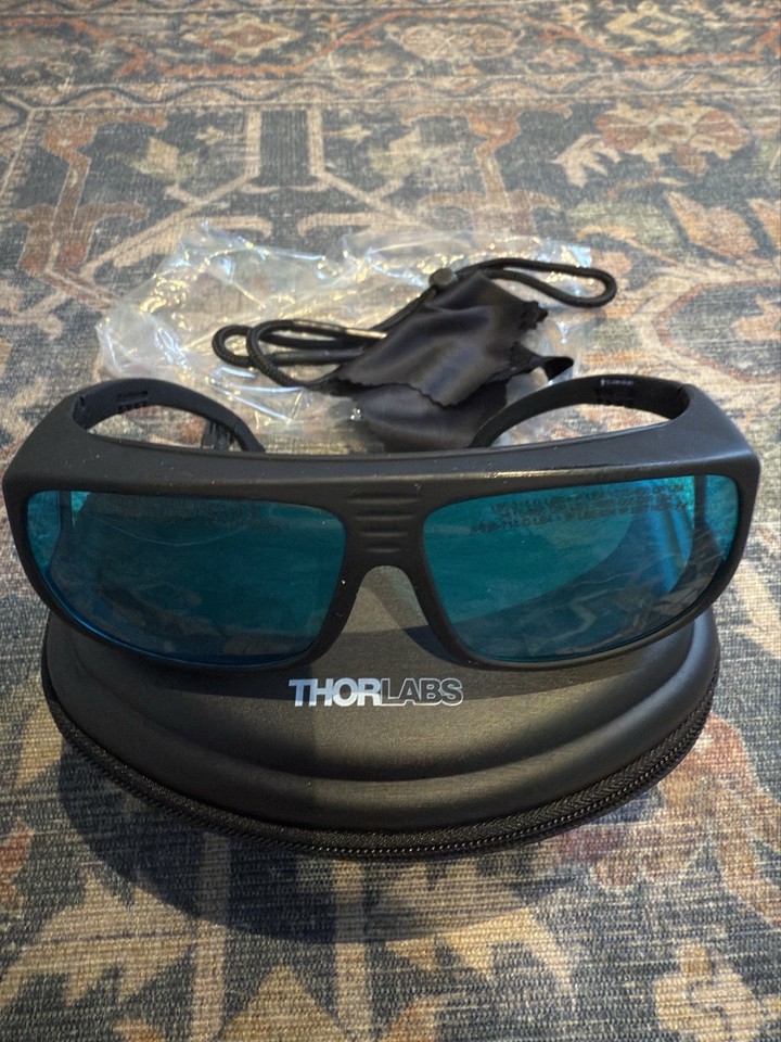Thorlabs Certified Laser Safety Glasses 35% Visible Light | eBay