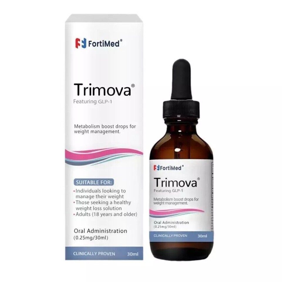 1-10pcs Trimova Drops Natural GLP-1 Supplement for Men & Women 30 ml | eBay