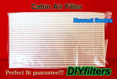 Non-Carbon AC CABIN AIR FILTER for Nissan Sentra Cube Juke Leaf 27891 ...