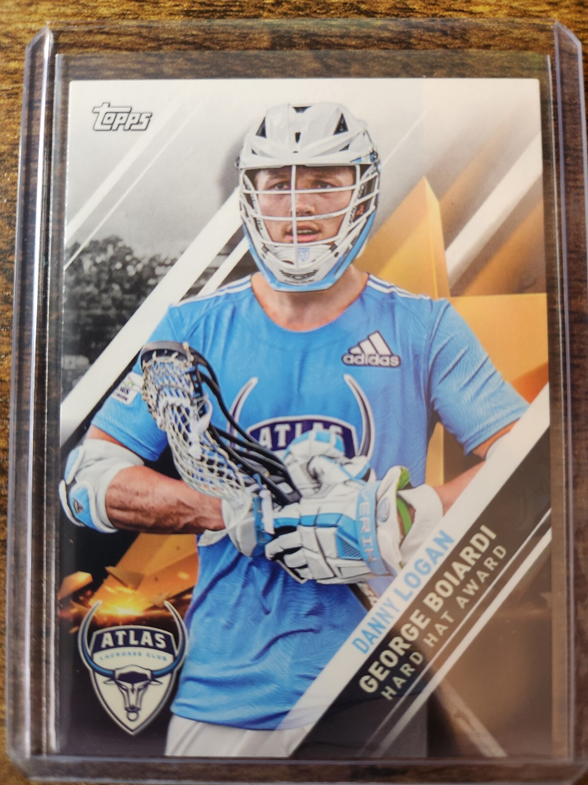 2022 Topps PLL Premier Lacrosse Danny Logan Award Winner Insert #AW-4 ...