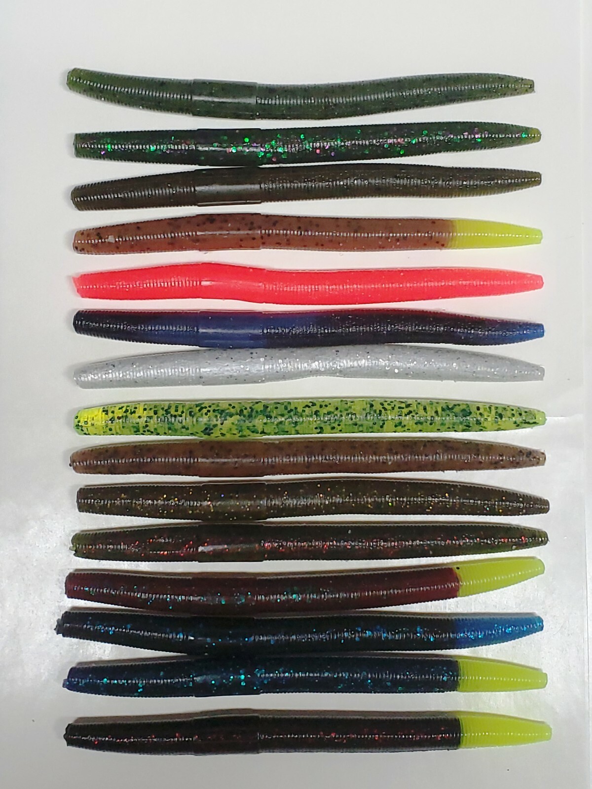 Nimrod's Tackle 5 INCH SENKO STYLE WORMS SALTED SCENTED 12 Pack Made in ...