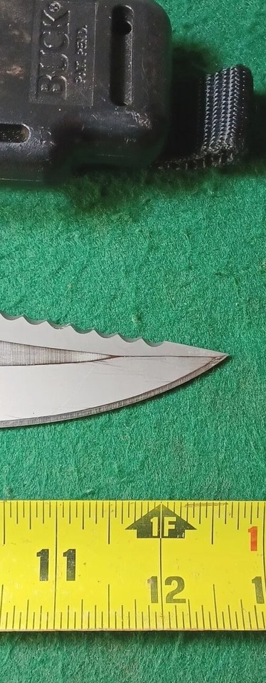 Rare BUCK LT 185 U.S.A. Pat Pending Survival Knife, With Original ...