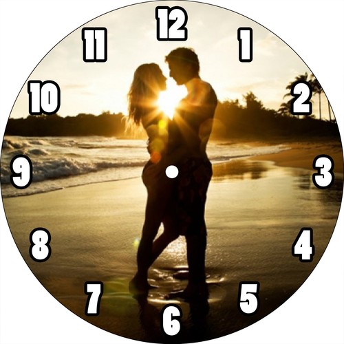 Personalised Custom CD Wall Clock Own Image Photo Design Picture ...