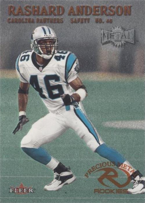2000 Fleer Metal - Precious Metal Rookies Rashard Anderson #214 (RC ...