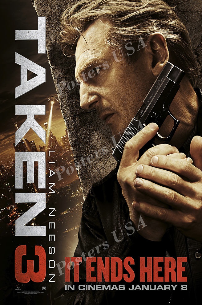 Taken 3 Liam Neeson Movie Premium POSTER MADE IN USA - MOV410 | eBay
