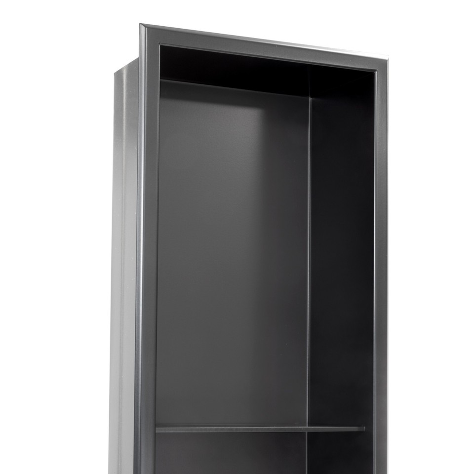 Thermopanel Stainless Steel Shower Niche Alcove Recess Waterproof ...