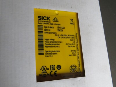 1 Pcs. Sick UE410-GU4 (Safety controller) | eBay
