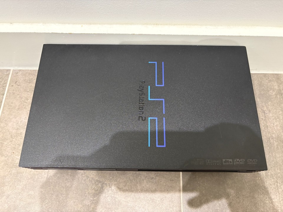 Sony PlayStation 2 PS2 Black Console Shell only SCPH-30003R ~ FREE UK ...