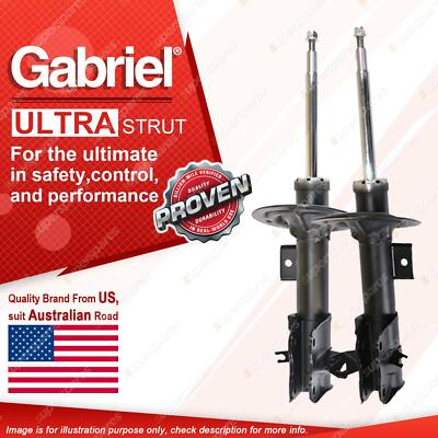 Pair Front Gabriel Ultra Strut Shocks for Holden Commodore Crewman VU ...