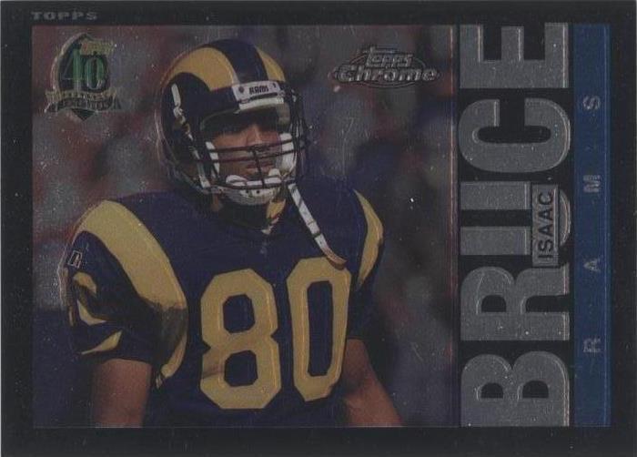 1996 Topps Chrome - 40th Anniversary Retro Isaac Bruce #30 for sale ...
