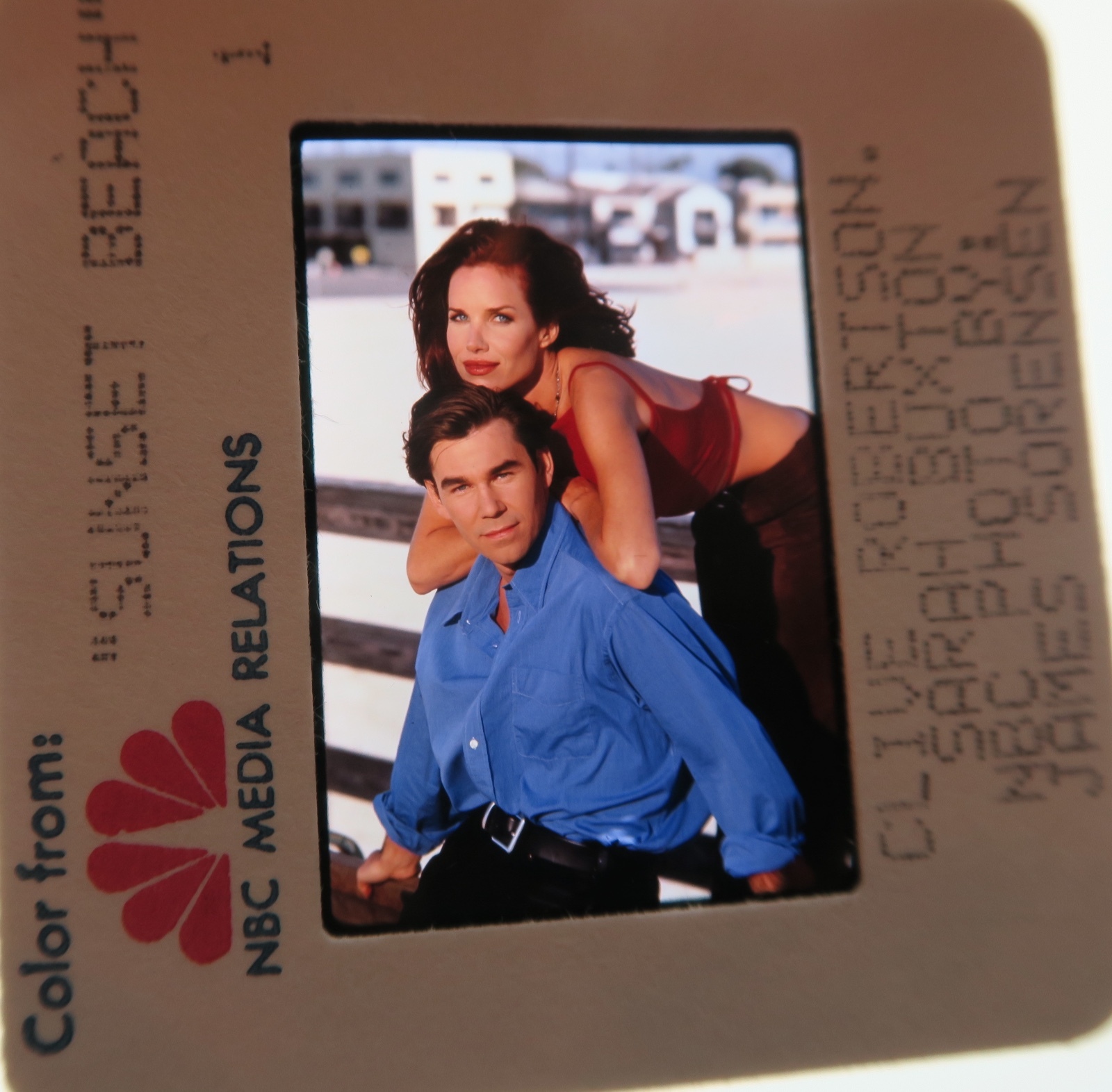 SUNSET BEACH CAST Lesley-Anne Down Susan Ward Clive Robertson Kelly Hu ...